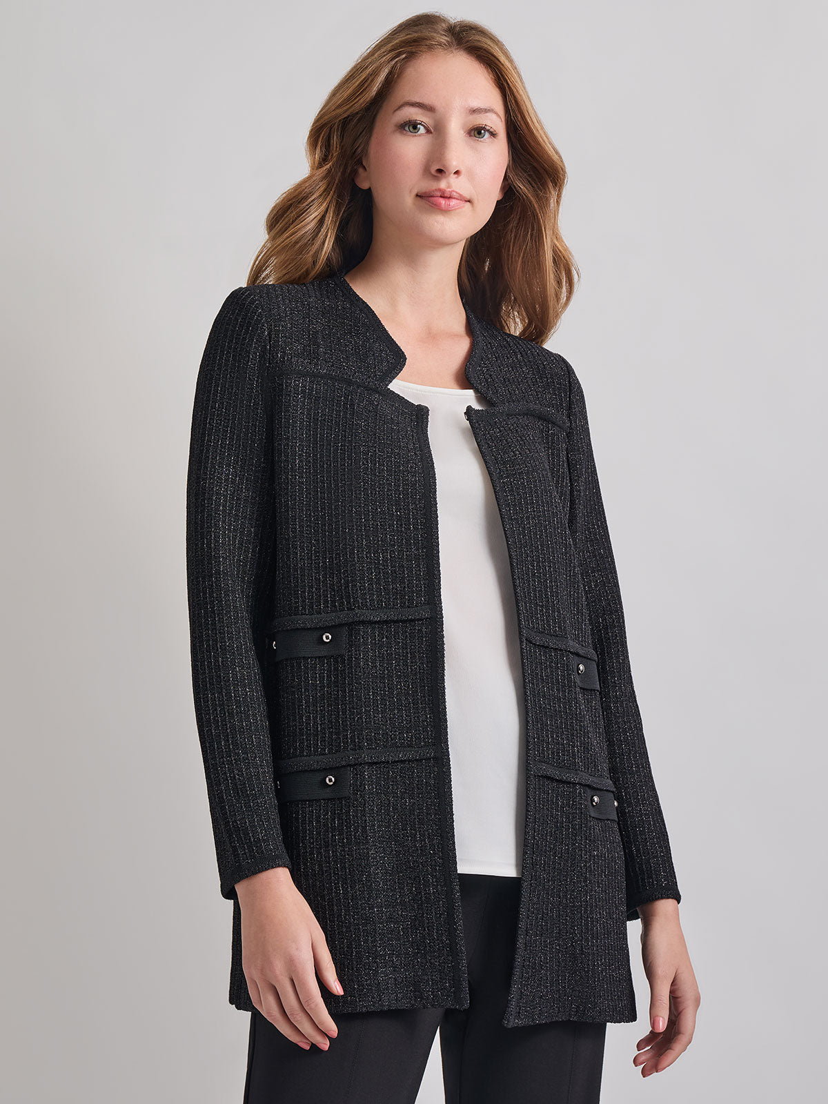 Designer Knit Jackets & Blazers - Women's Suit Jackets | Misook